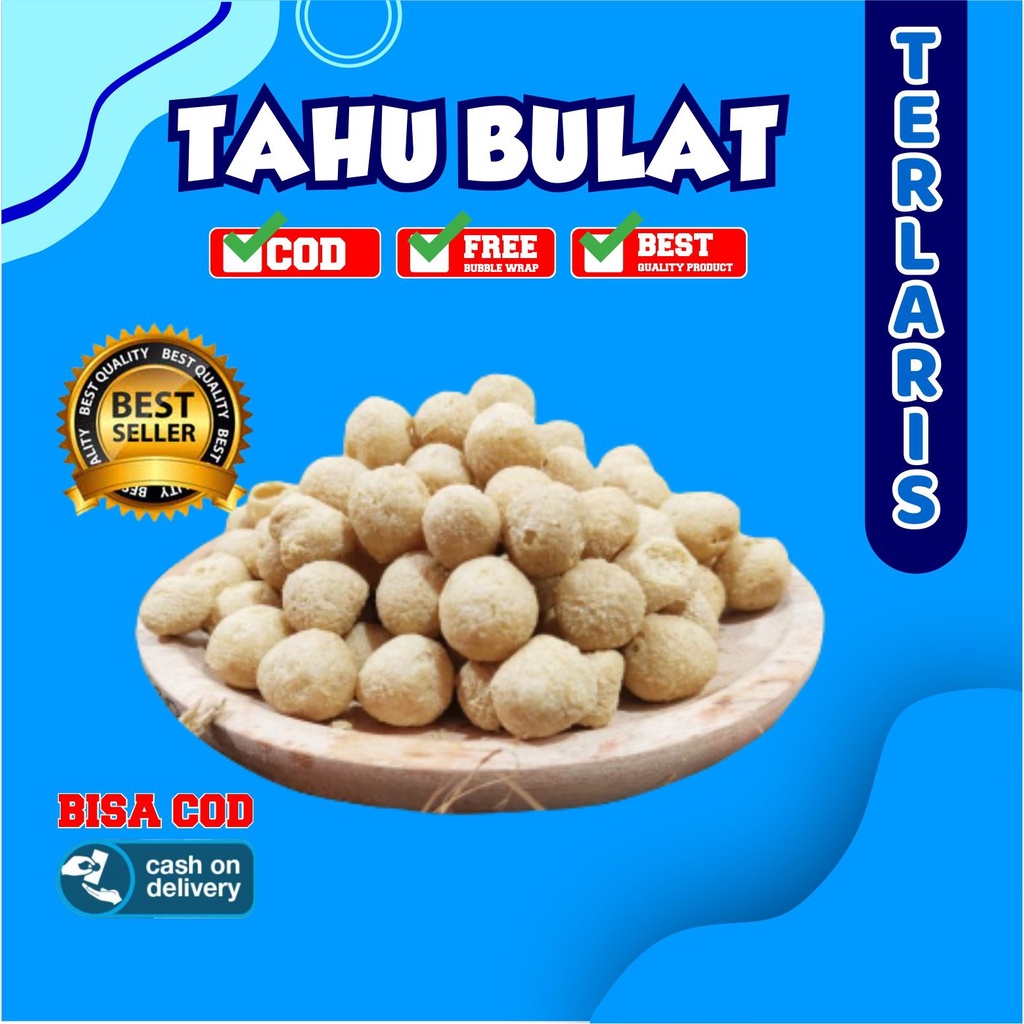 Jual Tahu Bulat Mini Kering 500gram / Tahu Pong Kering / Cuanki Lidah ...