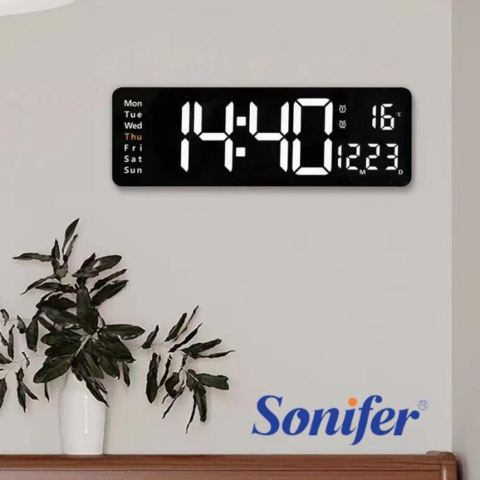 Jual Jam Dinding Timer Digital/Jam Countdown/Jam Stopwatch SONIFER ...
