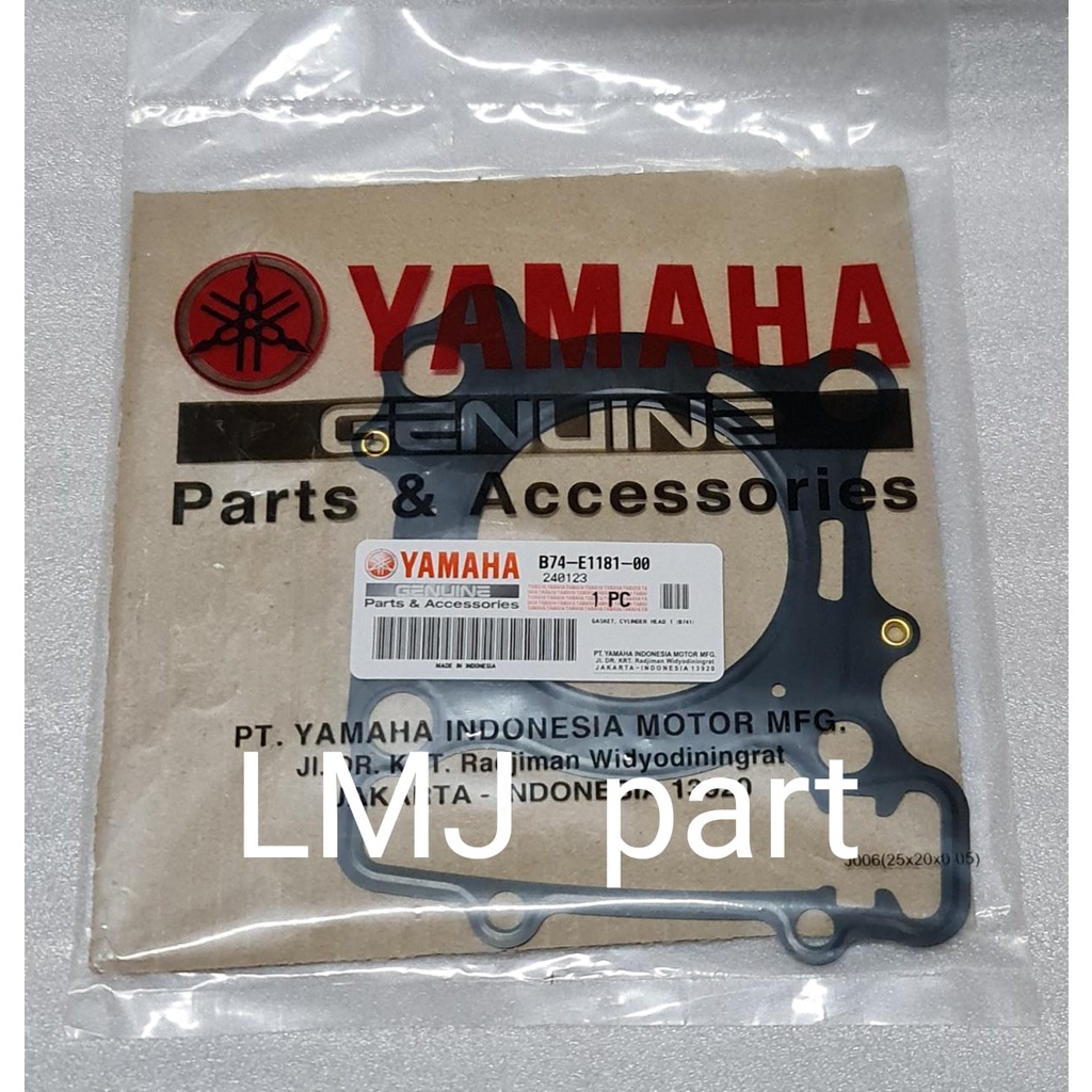 Jual PERPAK PAKING PACKING BLOK HEAD SEHER ATAS XMAX X MAX 250 YGP B74 ...