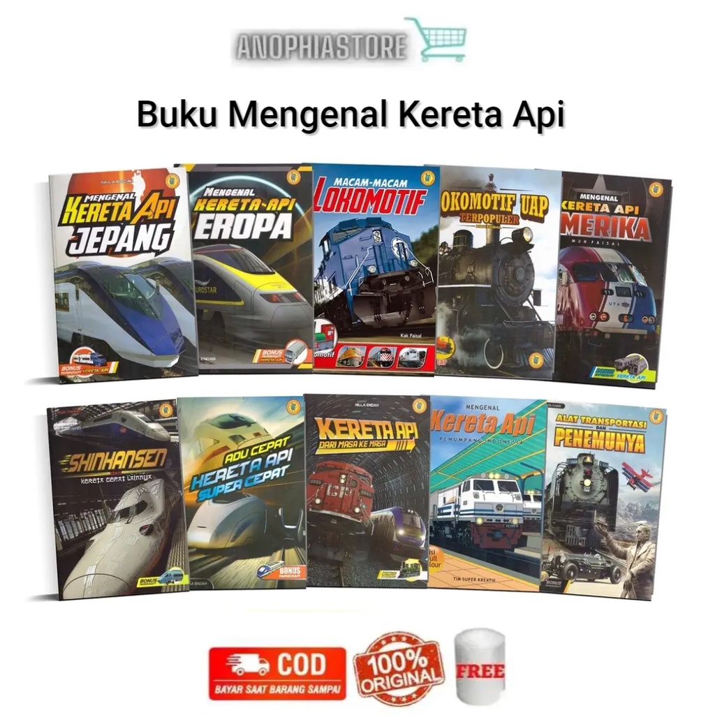 Jual Petualangan Seru Kereta Apiku Buku kereta Api | Shopee Indonesia