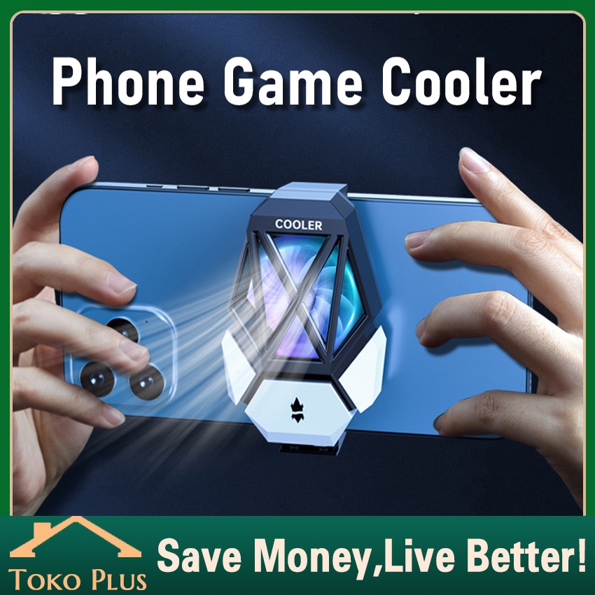 Jual Phone Cooler Radiator wireless Led Universal Mobile Phone Cooler ...