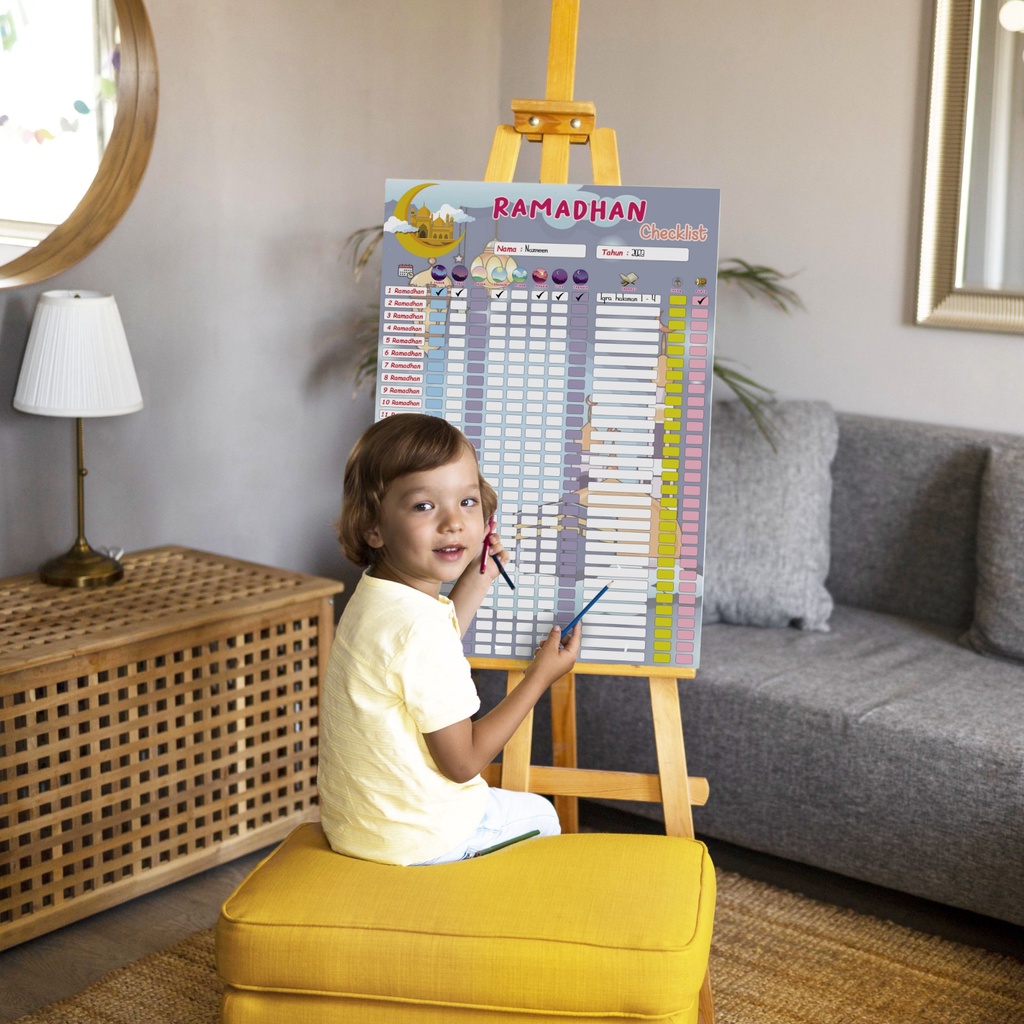 Jual Neenkids Sticker Dinding Poster Mainan Edukasi Anak Poster ...