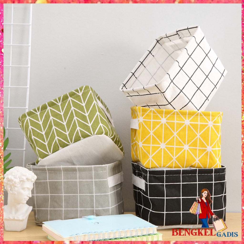 Jual Storage Box Keranjang Perlengkapan Rumah Multifungsi Box Organizer ...