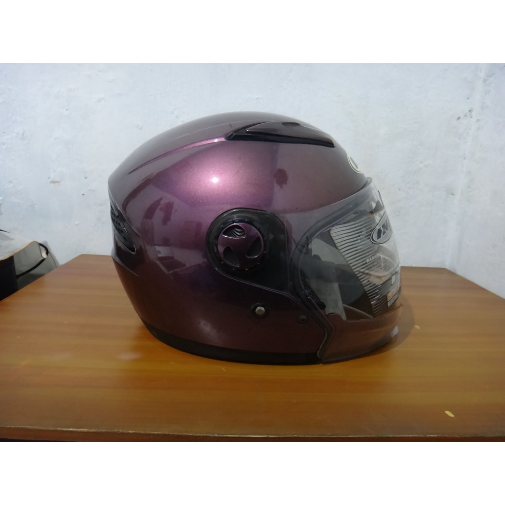 Jual Helm INK MF1 Modular - M - Ungu - Nolan 43 supercopy | Shopee ...