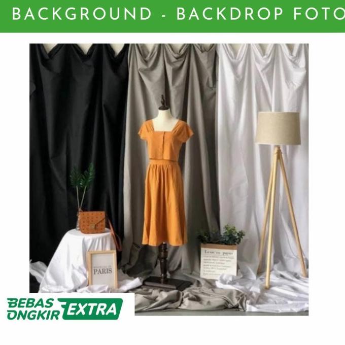 Jual Kain Polos Background Foto Dan Studio, Bahan Polos Latar, Backdrop ...