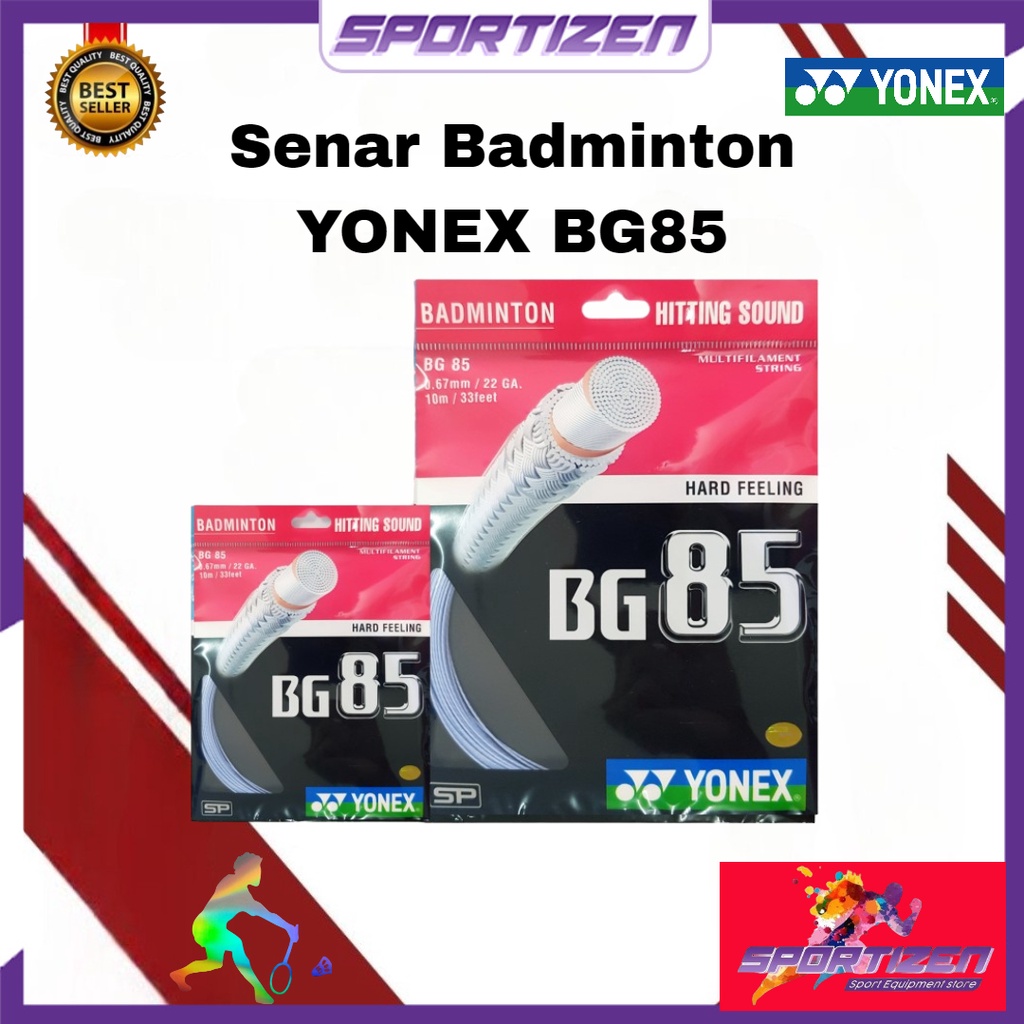 Jual SENAR RAKET BADMINTON YONEX BG 85 ORIGINAL | Shopee Indonesia