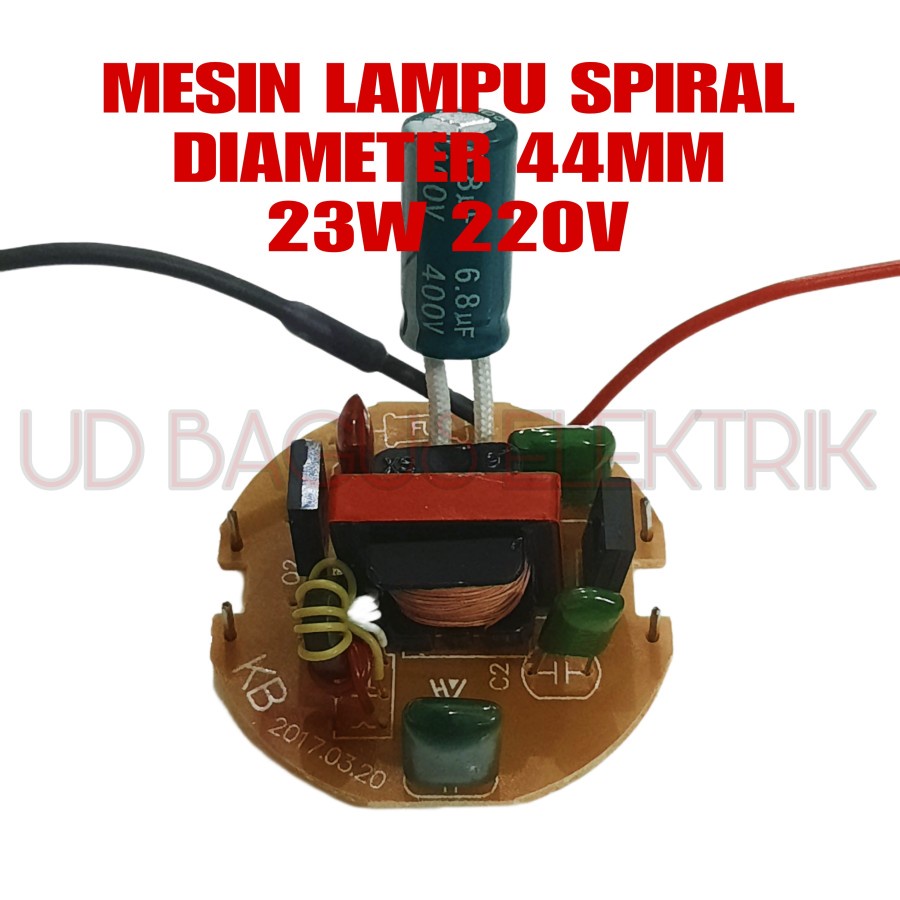 Jual MESIN PCB LAMPU SPIRAL 23W DIAMETER 44MM | Shopee Indonesia