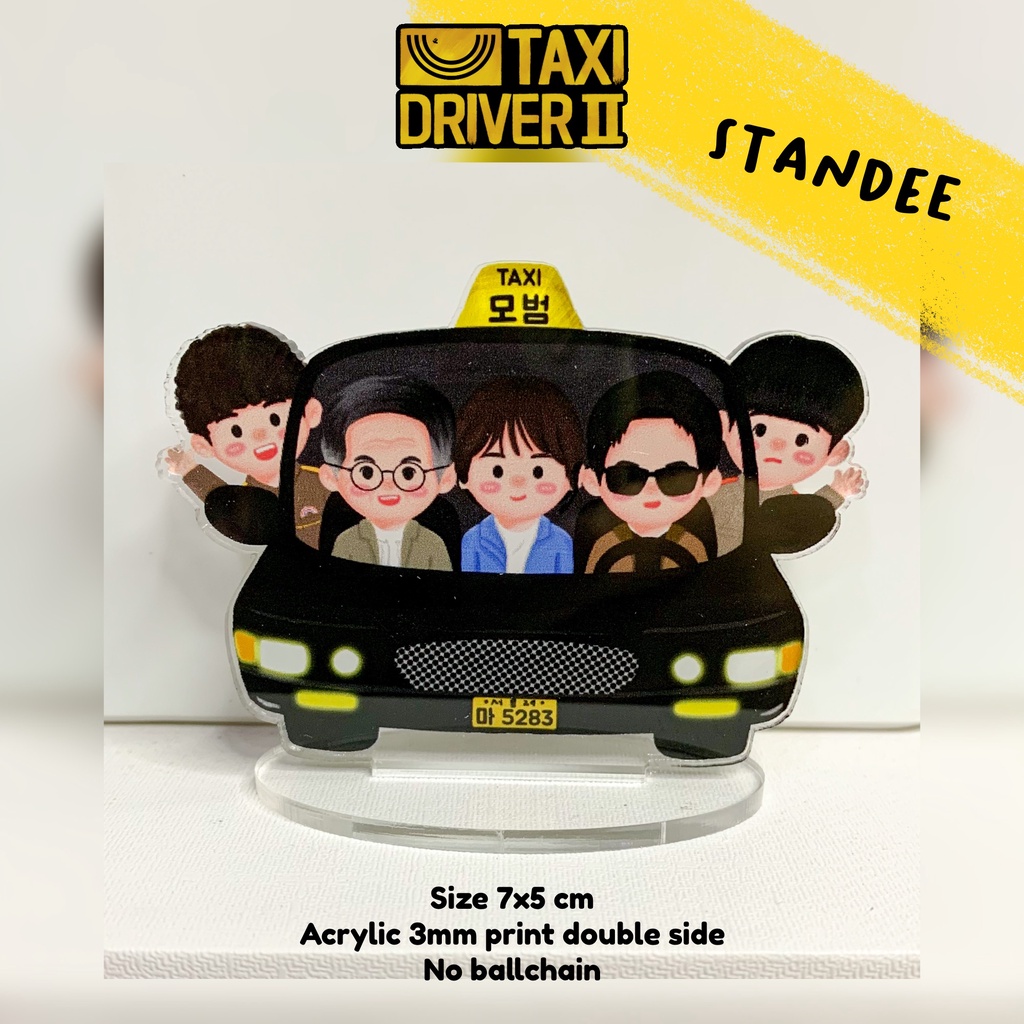 Jual Taxi Driver Keychain Sticker Sheet KDrama | Shopee Indonesia