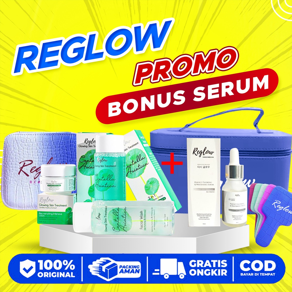 Jual Reglow Glowing Skin Treatment Skincare Original Paket Lengkap By ...