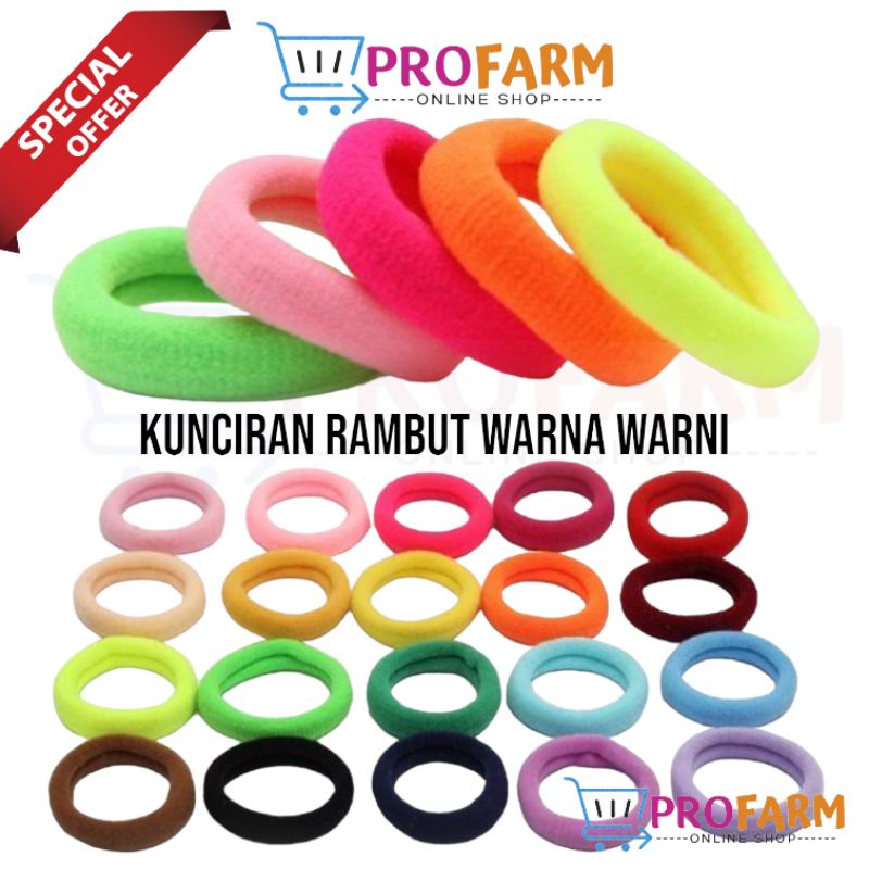 Jual Ikat Rambut DONAT MINI / Kunciran Rambut / Karet Rambut / Kunciran ...