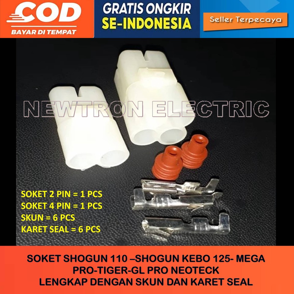 Jual SOKET SOCKET CDI SUZUKI SHOGUN 110 SHOGUN KEBO 125 MEGA PRO TIGER ...