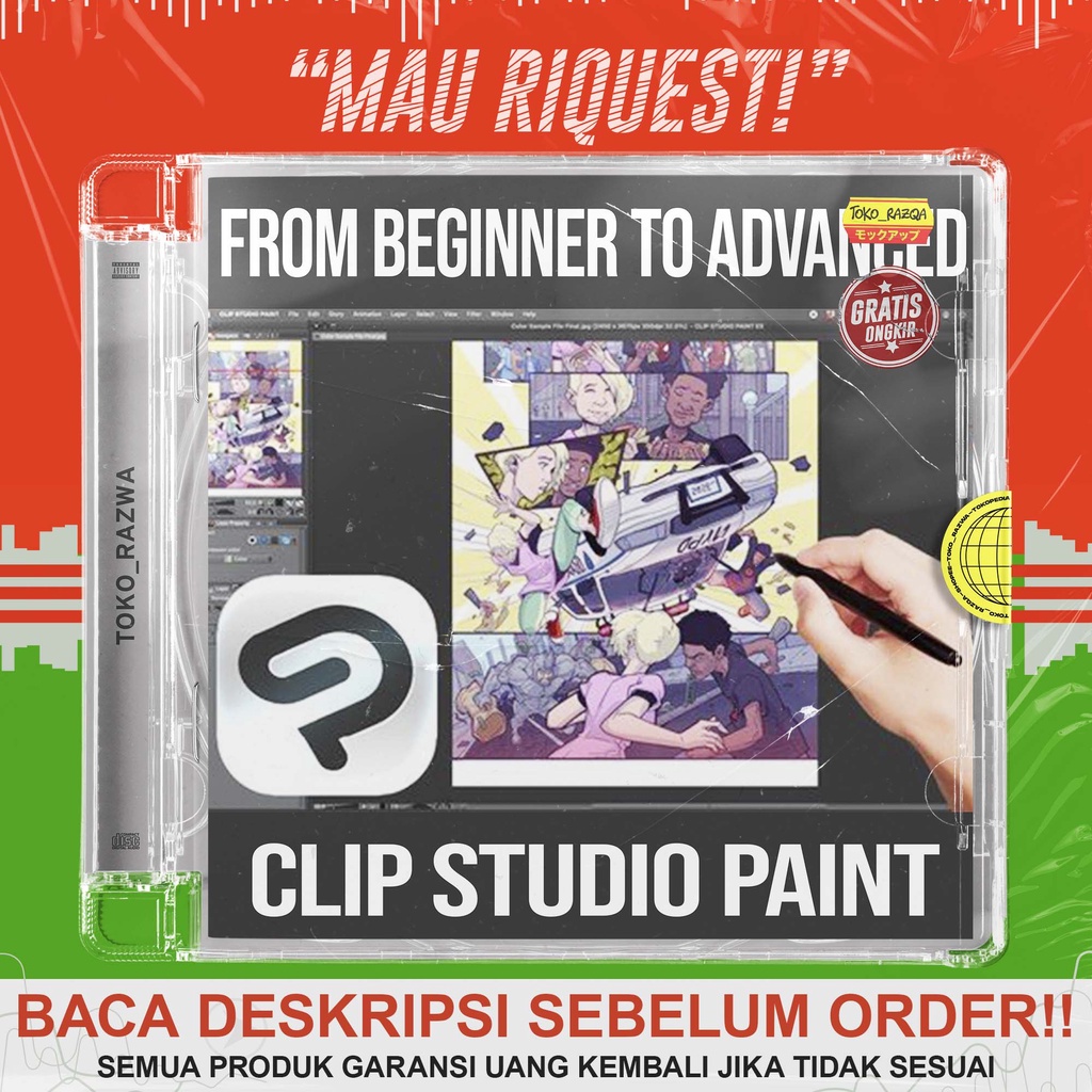 Jual Clip Studio Paint Terlengkap & Harga Terbaru Mei 2026 | Shopee ...
