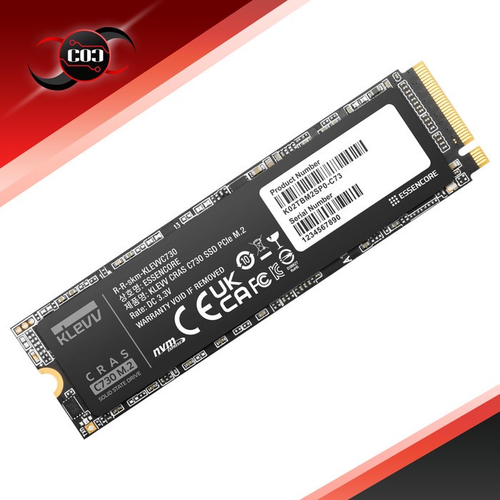 Jual KLEVV SSD CRAS C730 2TB M.2 2280 NVMe PCle Gen3 x4 | Shopee Indonesia