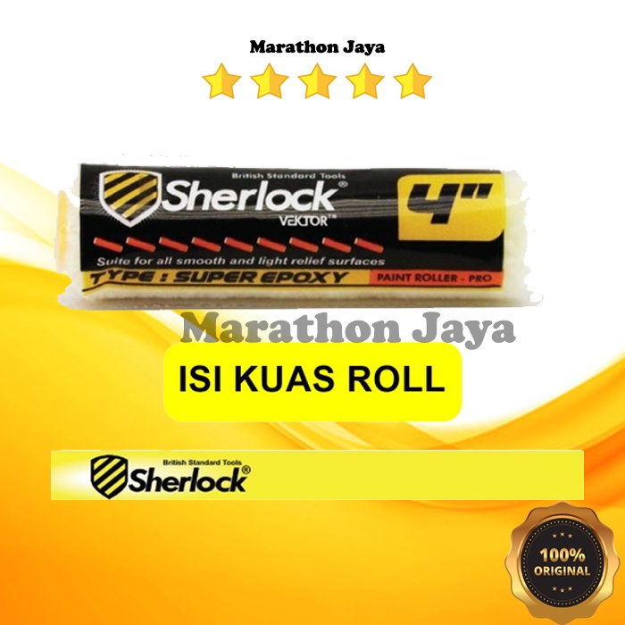 Jual Busa roll 4 inch cat roll kapal sherlock epoxy | Shopee Indonesia