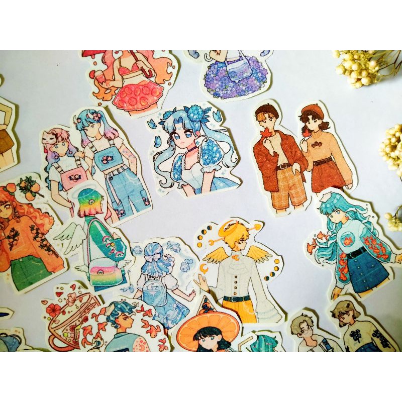 Jual Sticker Aesthetic/ Sticker lucu / Sticker korean | Shopee Indonesia