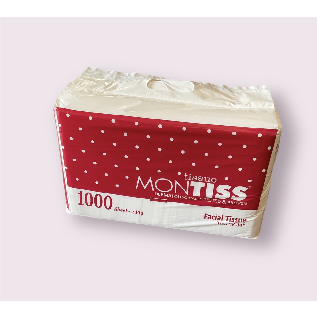 Jual Tisu Montis 1000 sheet Tisu kiloan 1000 lembar Facial tissue ...