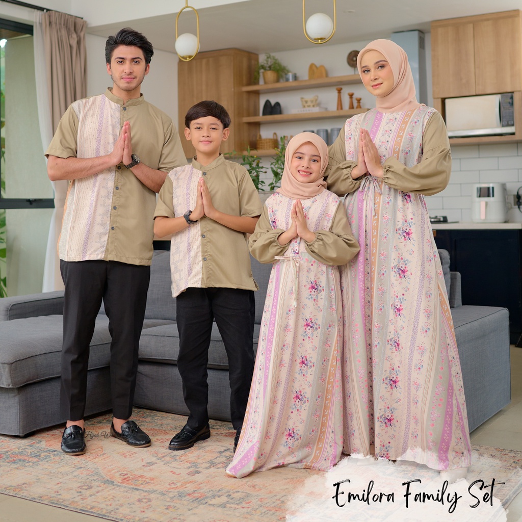 Jual [Clearance SALE] HIRA - Emilora Cream Series Family Set ...