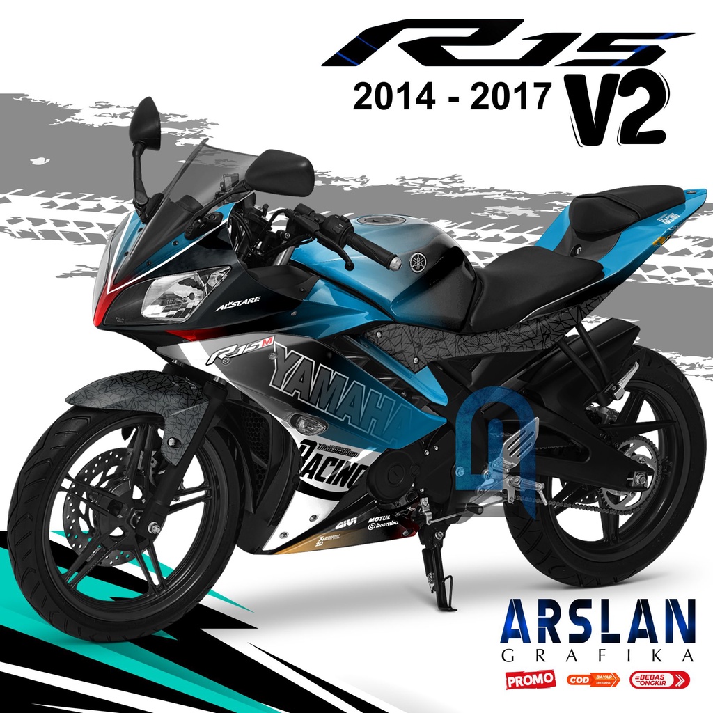 Jual Decal R15 V2 Full Body Variasi / Desain Underground | Shopee Indonesia