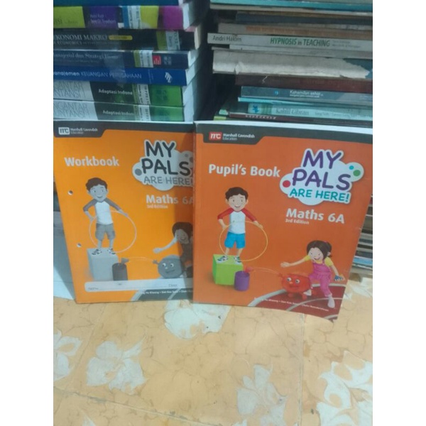 Jual my pals are here maths 6a pupil/ workbook ORIGINAL | Shopee Indonesia