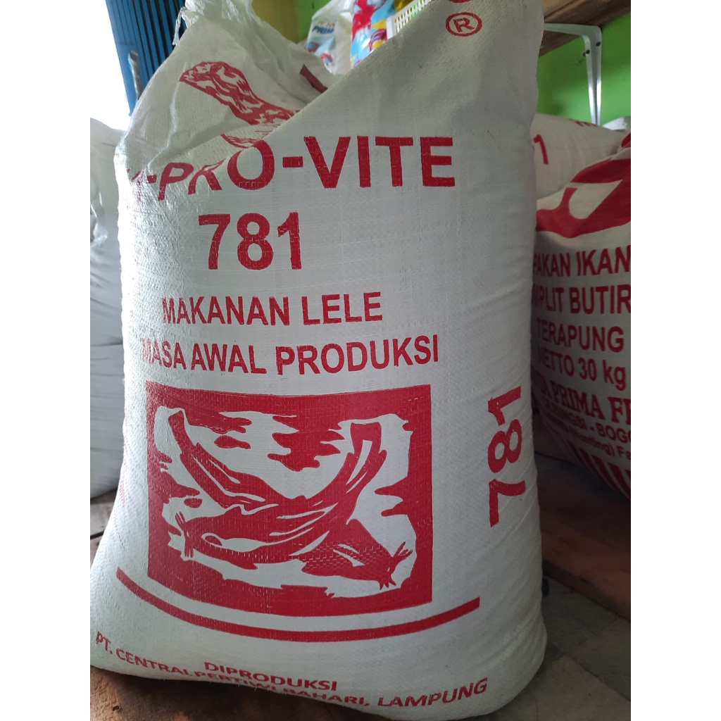 Jual Pakan Ikan Lele Budidaya Pelet Lele Hi-Pro-Vite 781 Kemasan ...