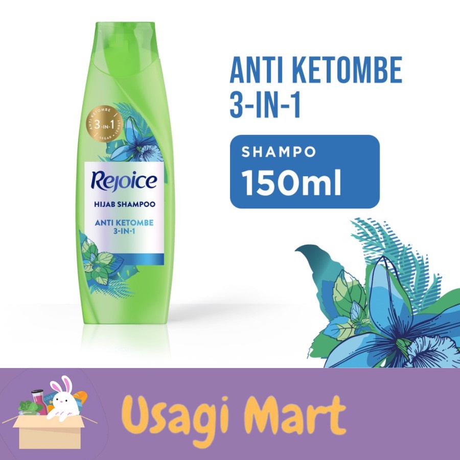 Jual Rejoice Hijab Shampoo Anti Ketombe 3 in 1 3-in-1 150ml Sampo | Shopee Indonesia