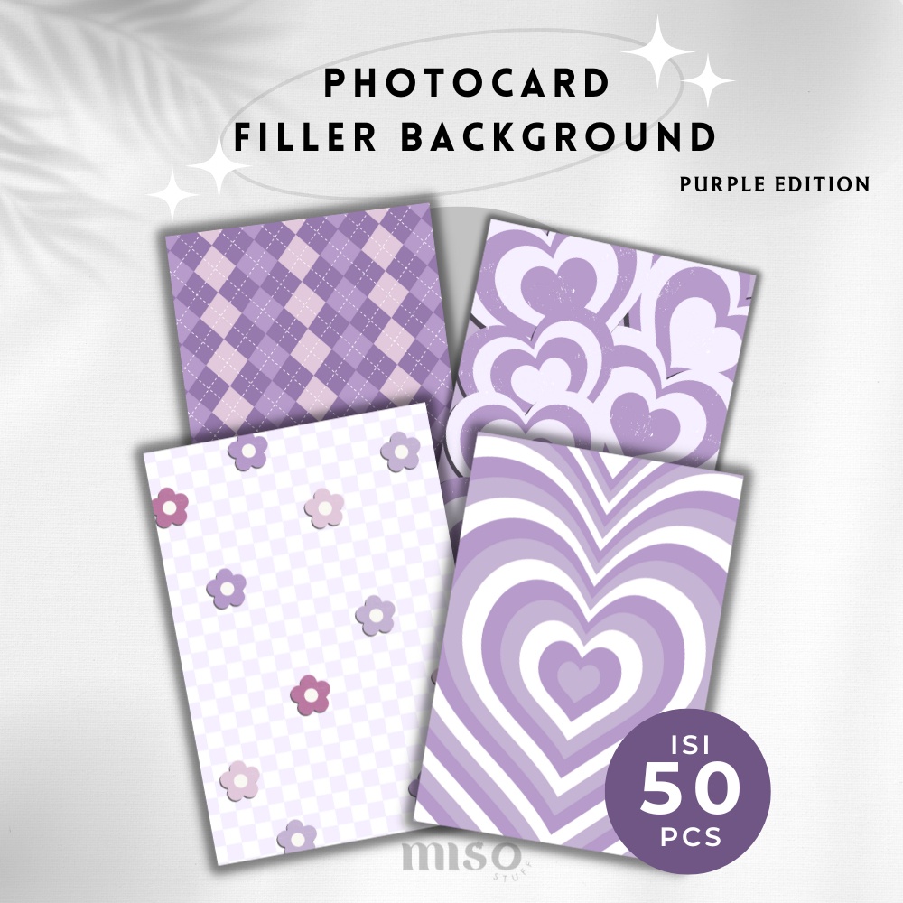 Jual Photocard Background / Photocard Filler Background / PC Binder ...