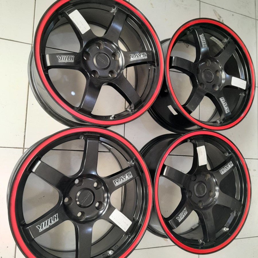 Jual Velg Bekas Mobil Inova Ring 17 Jdm Te37 Pcd 5x114 Black Murah Buat ...