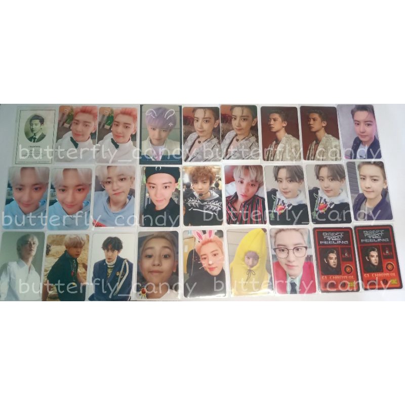 Jual OFFICIAL PHOTOCARD CHANYEOL EXO DFTF, WOLF, OBSESSION VER, CY ...
