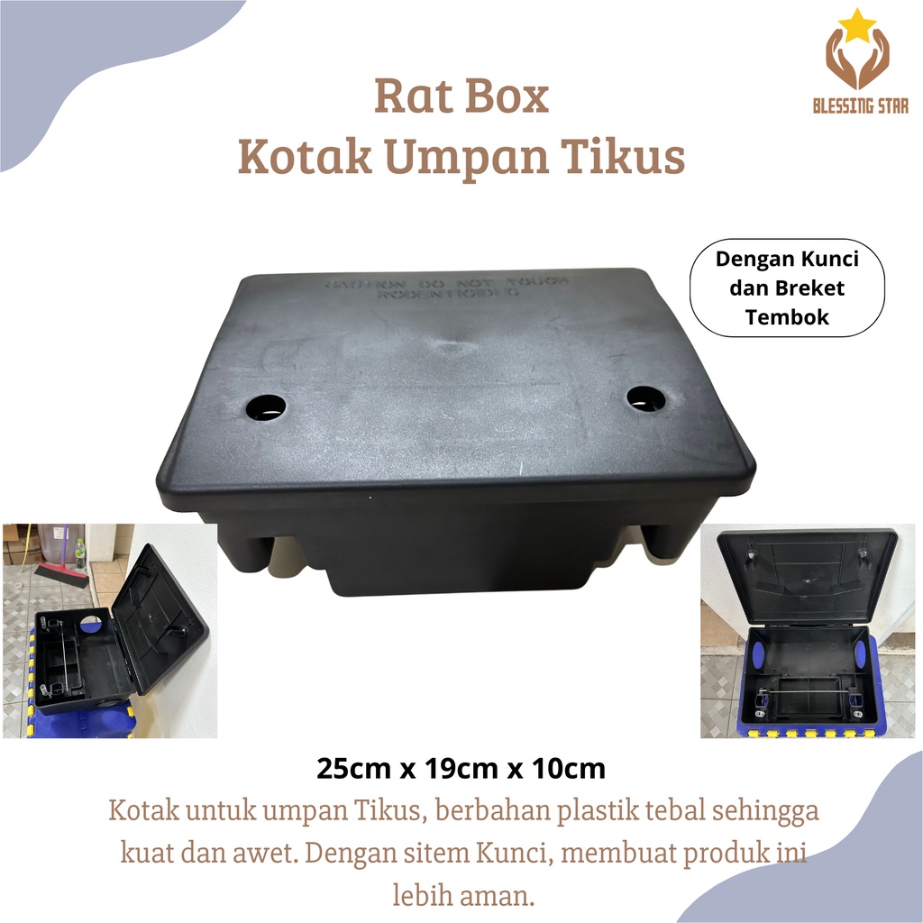Jual Rat Box Station Ti-box kotak umpan tikus tibox ratbox | Shopee ...