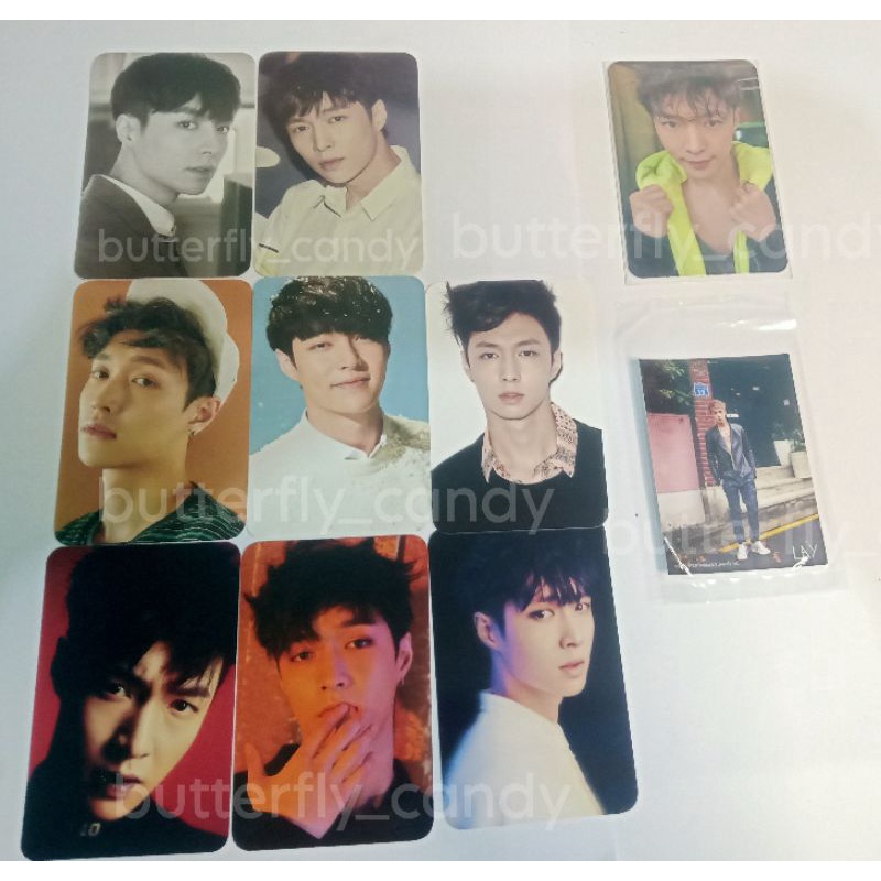 Jual OFFICIAL PHOTOCARD LAY EXO 10th ANNIVERSARY REPACKAGE PC SET ABC ...