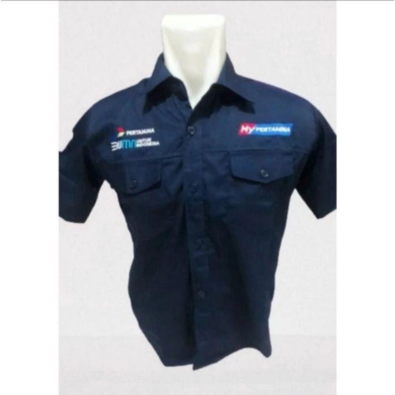 Jual KEMEJA MYPERTAMINA || SERAGAM MYPERTAMINA || SERAGAM PERTAMINA ...