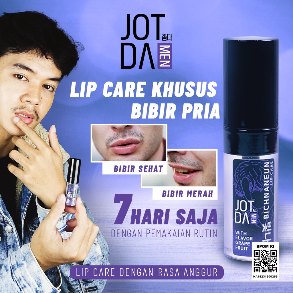 Jual JOTDAMEN - Bichnaneun Lipcare Khusus Bibir Pria Pemerah Bibir ...