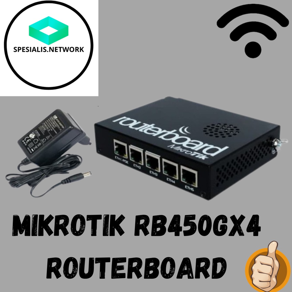 Jual MIKROTIK RB450GX4 ROUTERBOARD | Shopee Indonesia
