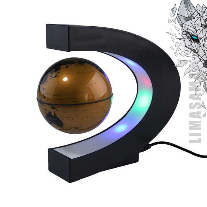 Jual Pajangan Dekorasi Rumah Magnetic Floating Magnet Globe Melayang ...