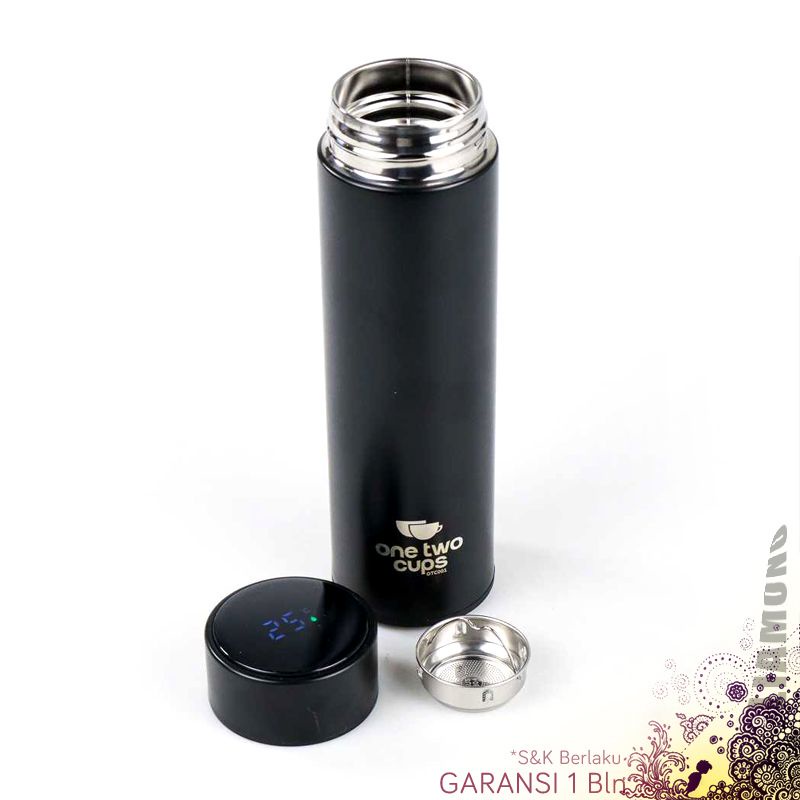 Jual [COD] Botol Minum Thermos Hot and Cool Stainless Steel 450ml 500ml Bottle Termos Suhu LCD ...