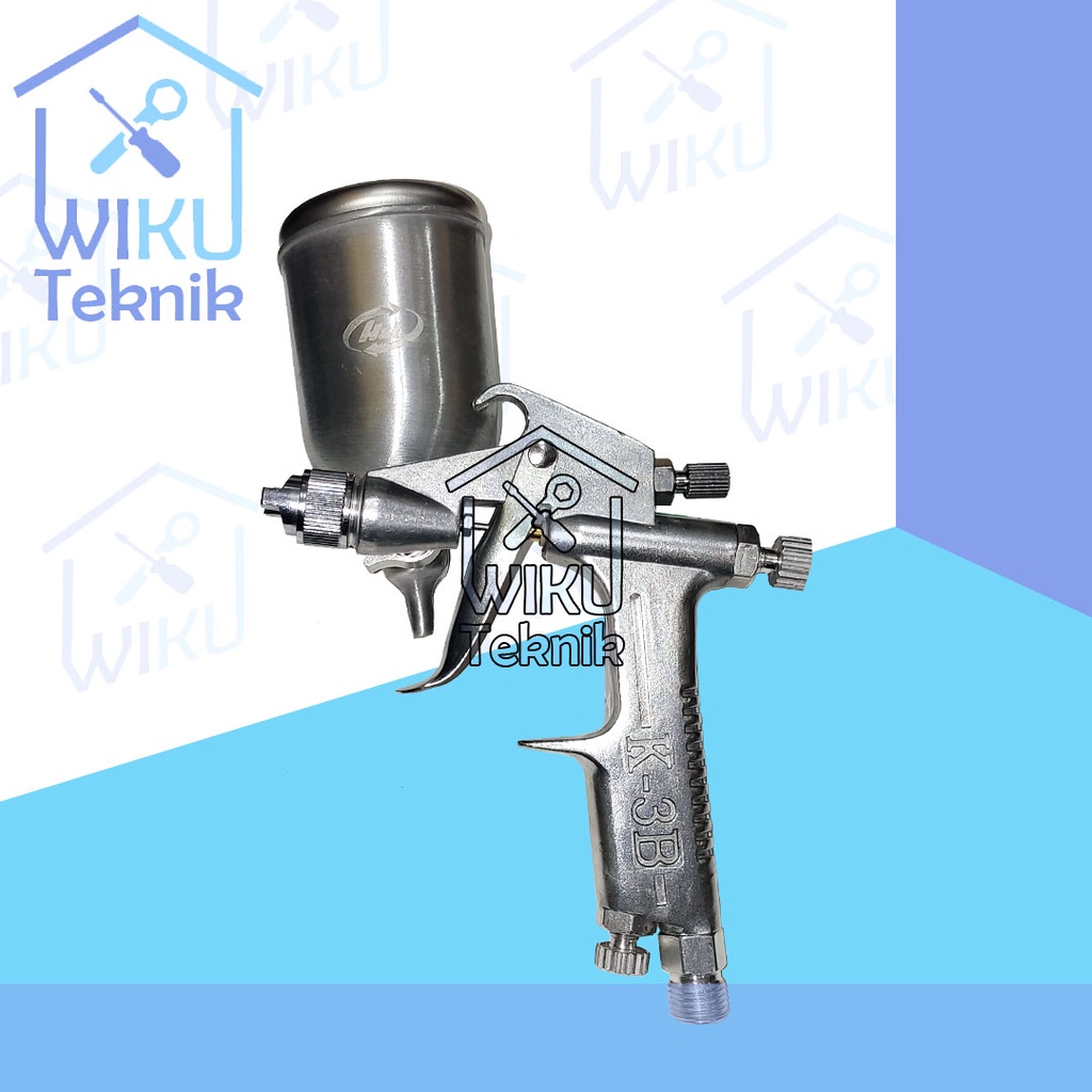 Jual H&L Spray Gun K3 HNL Alat Semprot Tabung Atas Nozzle 0.8mm untuk ...