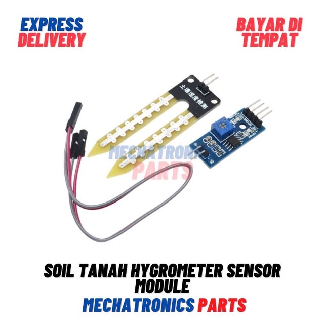 Jual Soil Tanah Hygrometer Humidity Moisture Sensor Module | Shopee ...