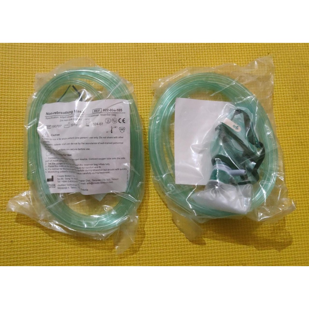 Jual Non Rebreathing Mask, NRBM, NRM Create Biotech | Shopee Indonesia