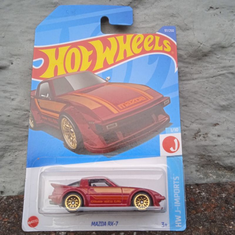 Jual hot wheels hotwheels Mazda RX7 RX 7 merah redb | Shopee Indonesia