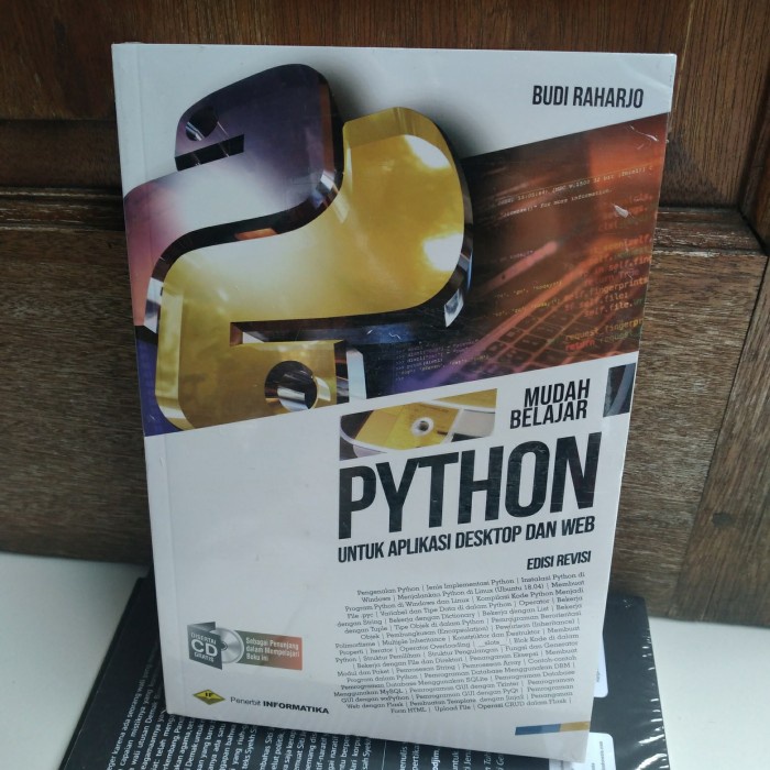 Jual Terlaris Programming Buku Mudah Belajar Python Untuk Aplikasi ...