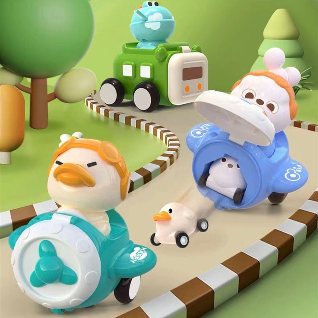 Jual [tma]Mainan Anak Pesawat Lucu Unik Pull Back Car / Mainan Roda ...