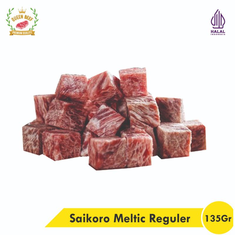 Jual 250gr Daging wagyu saikoro meltic cubes / sapi / grill / meltique ...