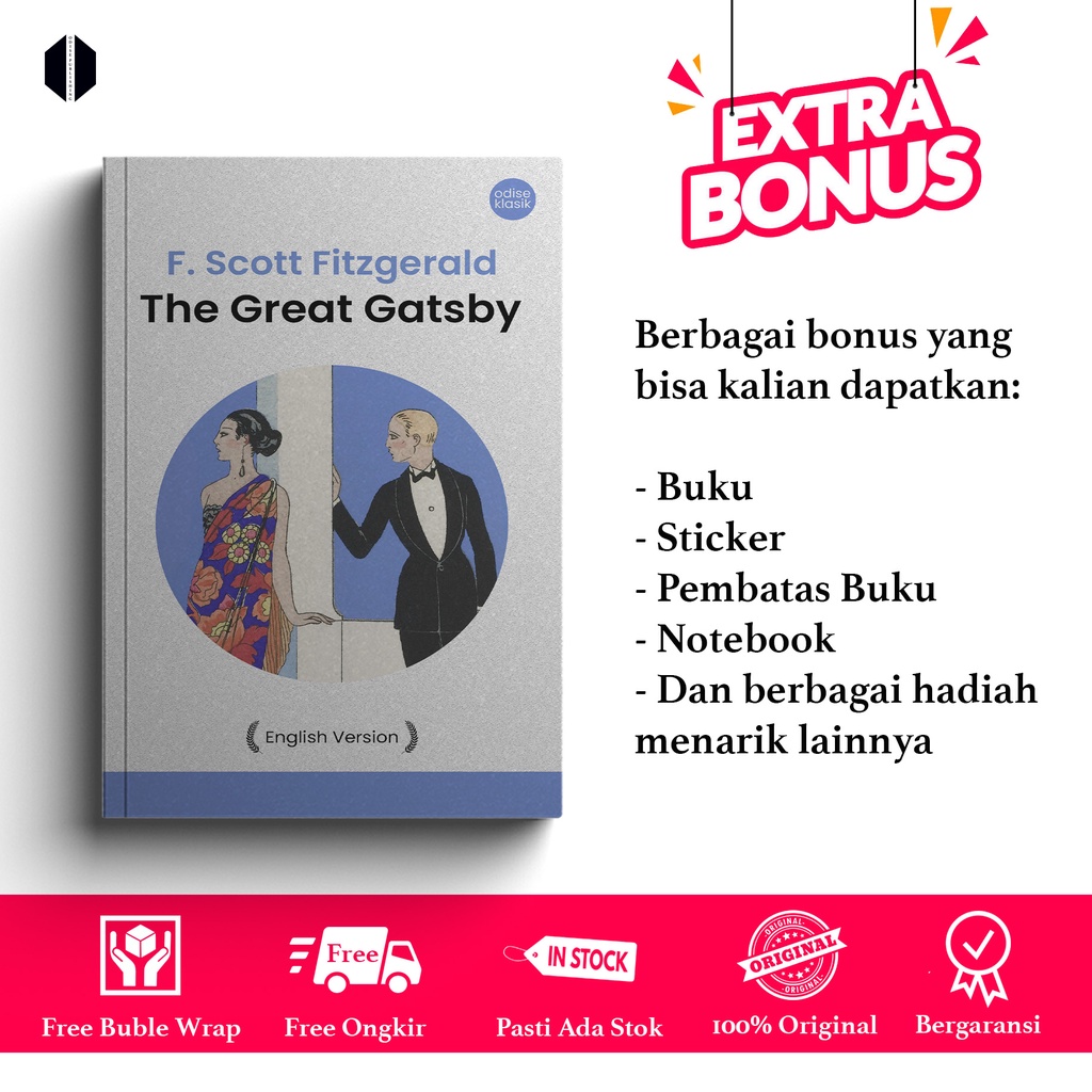 Jual The Great Gatsby - F. Scott Fitzgerald | Shopee Indonesia