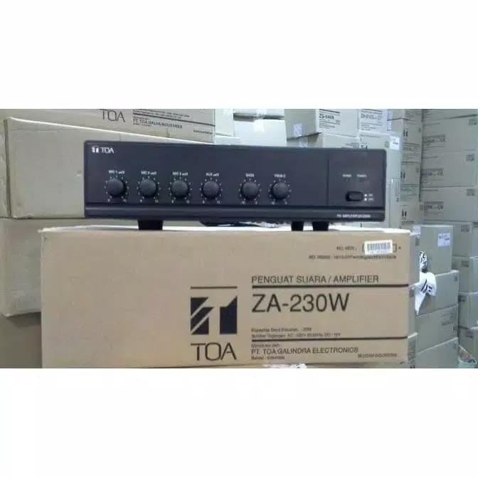 Jual Ampli TOA / Amplifier /Mixer Amplifier TOA ZA 230 W / 230W (30w) | Shopee Indonesia