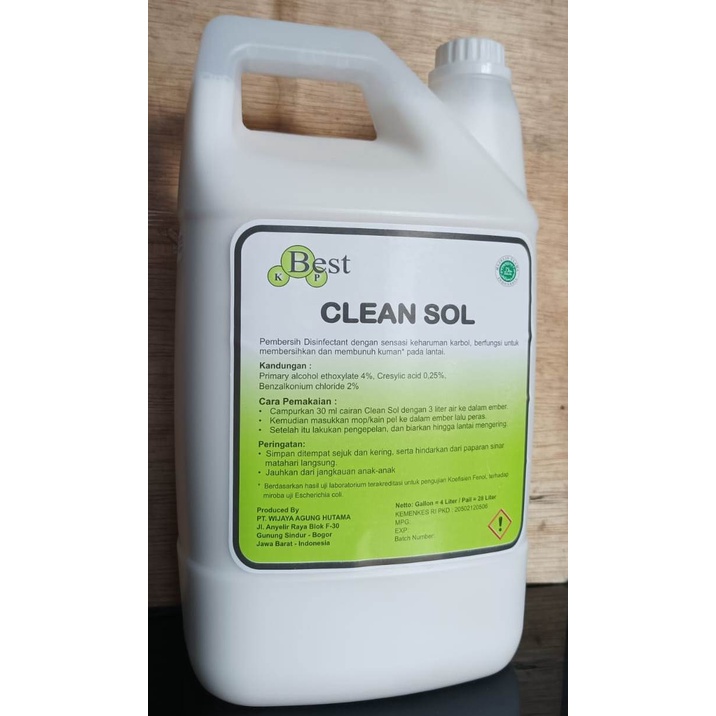 Jual BESTKP - CLEANSOL (GALON) | Shopee Indonesia