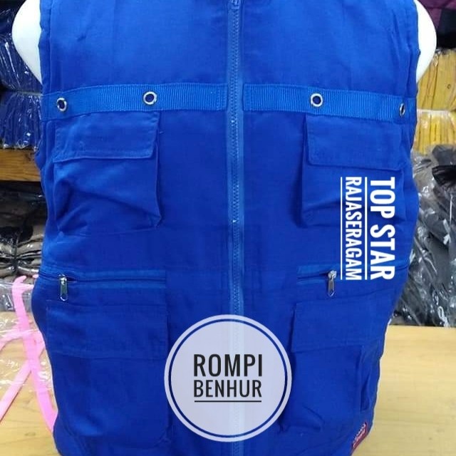Jual Terlaris Rompi Rompi Vest Pdh Kerja Komunitas Pdl Proyek Bordir ...