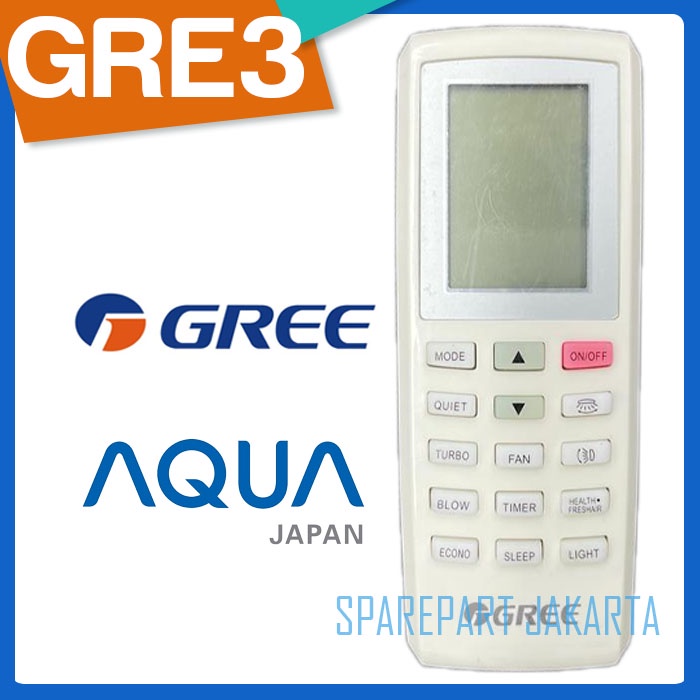 Jual Remote remot AC GREE YB1FA GRE3 | Shopee Indonesia