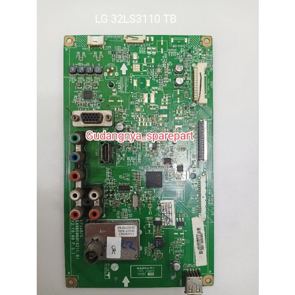 Jual MAINBOARD LG 32LS3110 TB - MESIN TV LCD - MB -MOTHERBOARD - MOBO - 32LS3110 | Shopee Indonesia