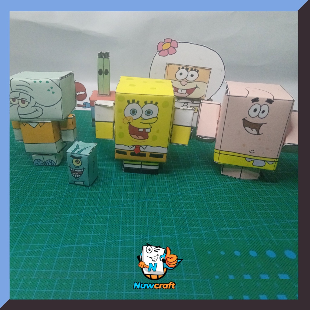 Jual Nuwcraft spongebob papercraft | Shopee Indonesia