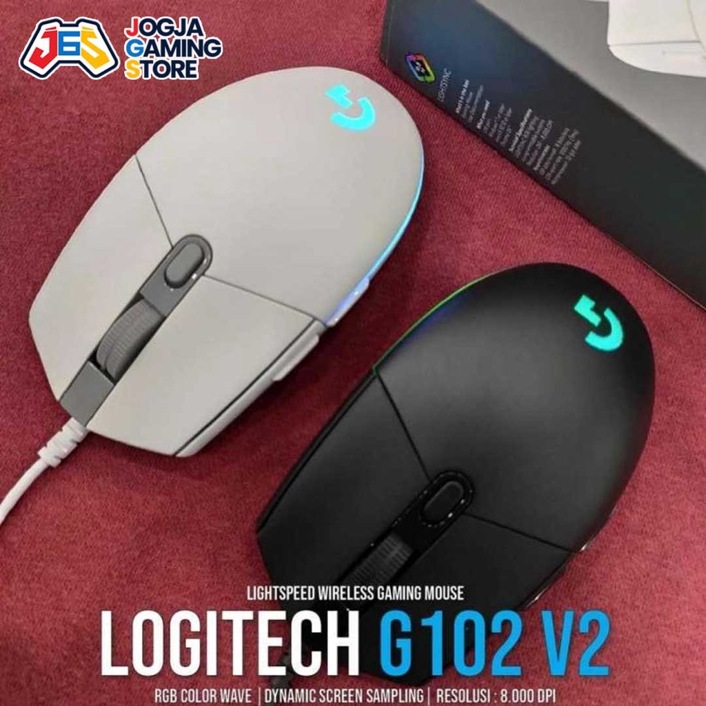 Jual Mouse Logitech G102 RGB V2 Lightsync G 102 | Shopee Indonesia